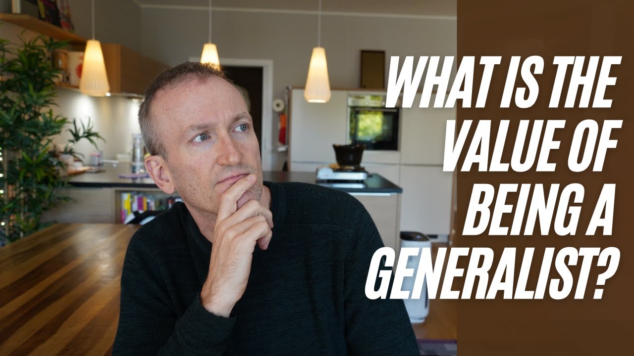 Why generalism is better than specialization - YouTube