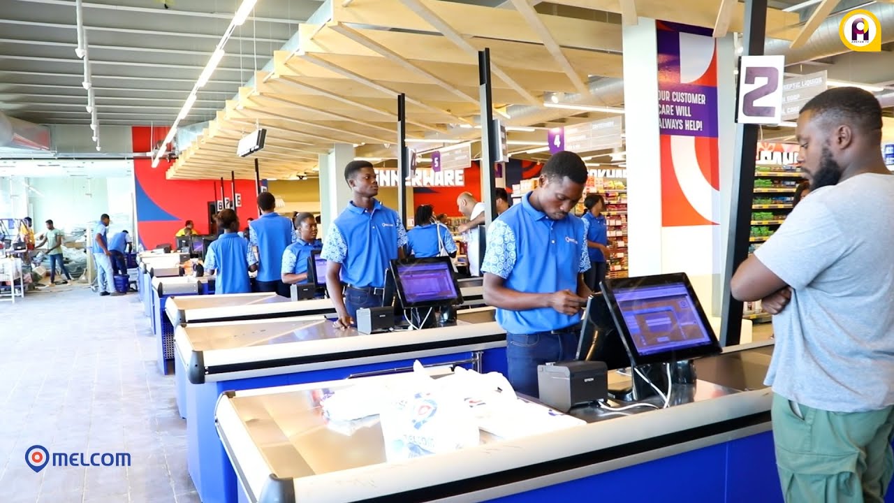 Melcom Officially Launches East Legon Branch. - YouTube