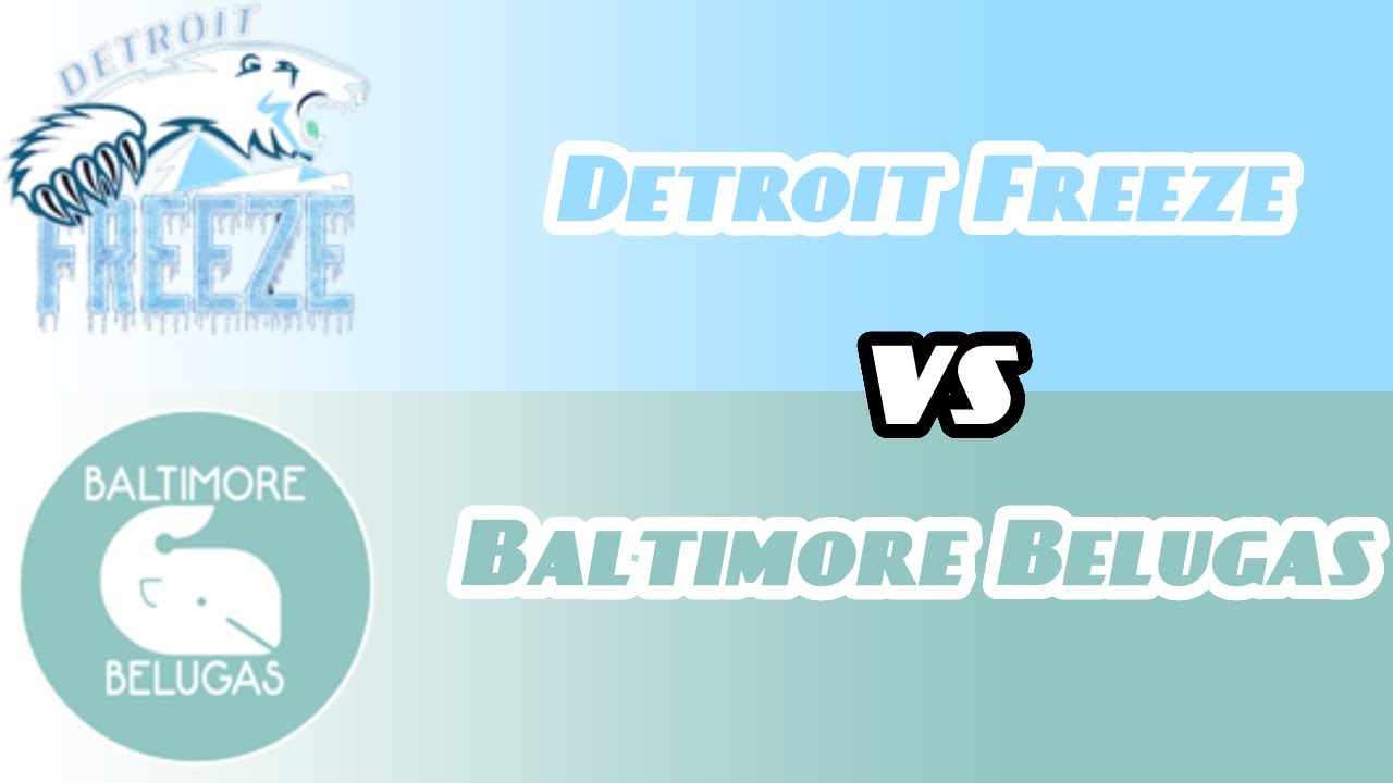 OCFA S22 - Week 1 Highlights | Baltimore Belugas @ Detroit Freeze - YouTube