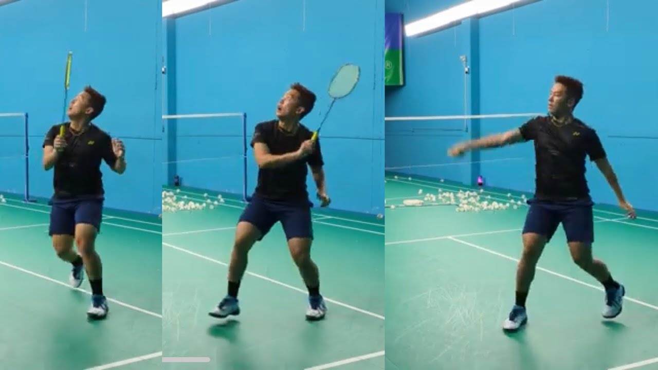 Backhand Clear - Badminton Drill | March W2D2 - YouTube