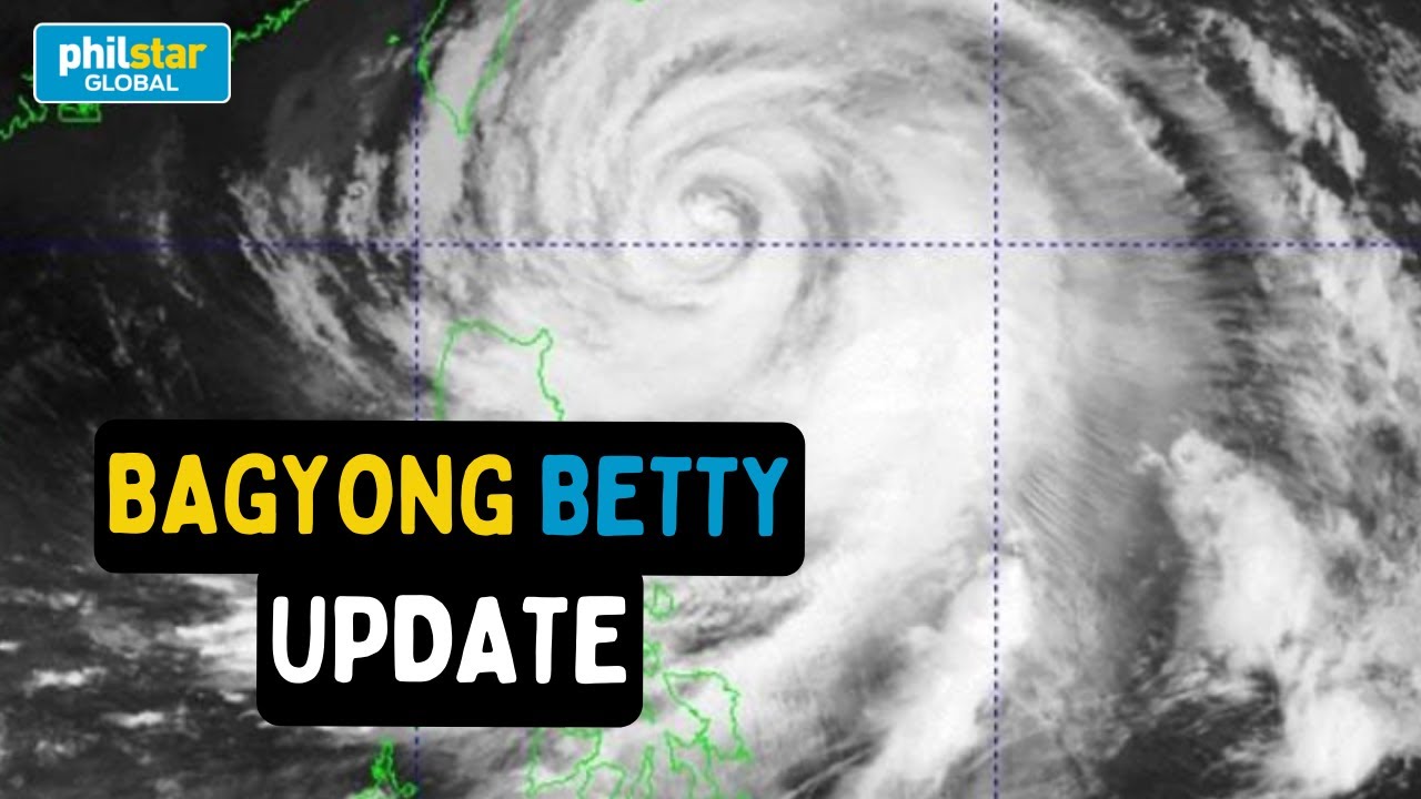 LIVE: PAGASA gives updates on Typhoon Betty (5PM May 30 2023) - YouTube