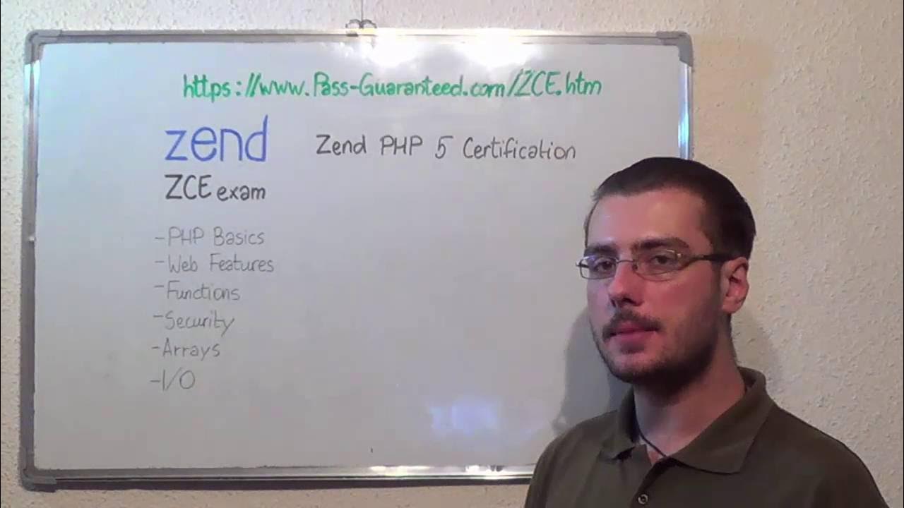 ZCE – Zend Exam PHP 5 Test Certification Questions - YouTube