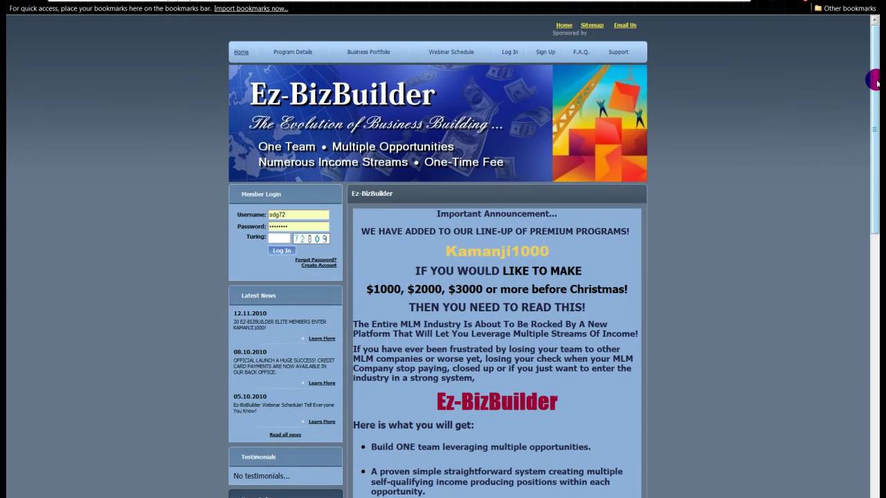 Ez-BizBuilder - Dominate Multiple Opportunities with Ease with Ez-Biz ...