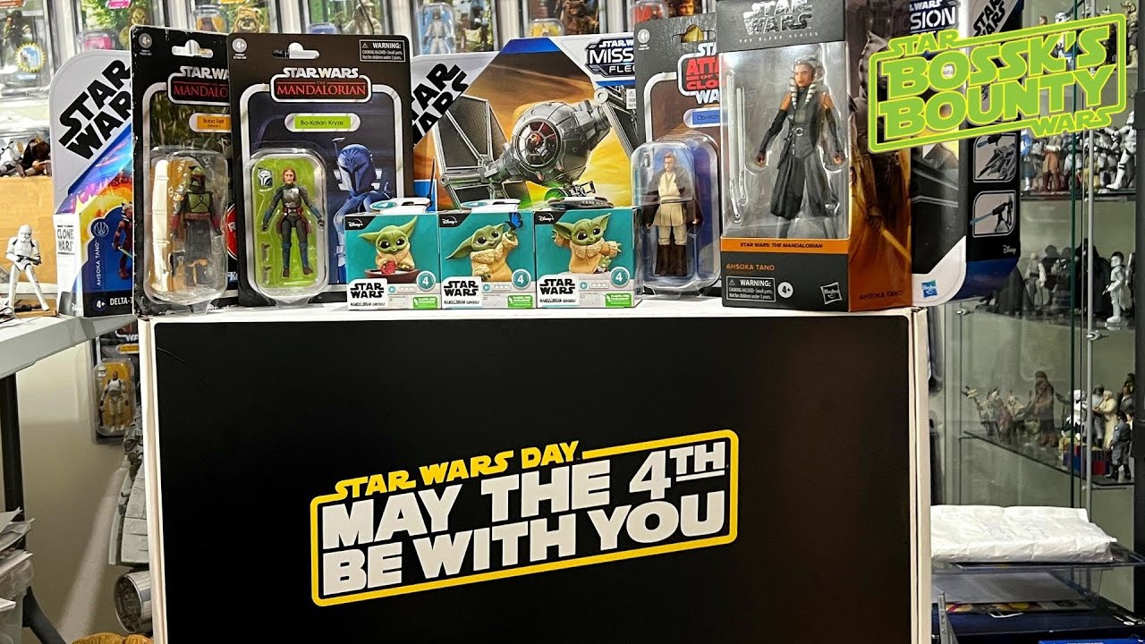 Hasbro Star Wars May The Fourth Be With You Promo Box - YouTube