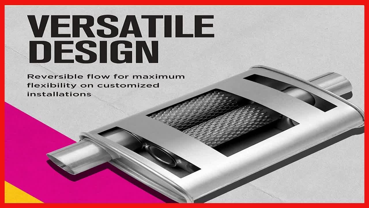 Thrush 17715 Turbo Muffler - YouTube