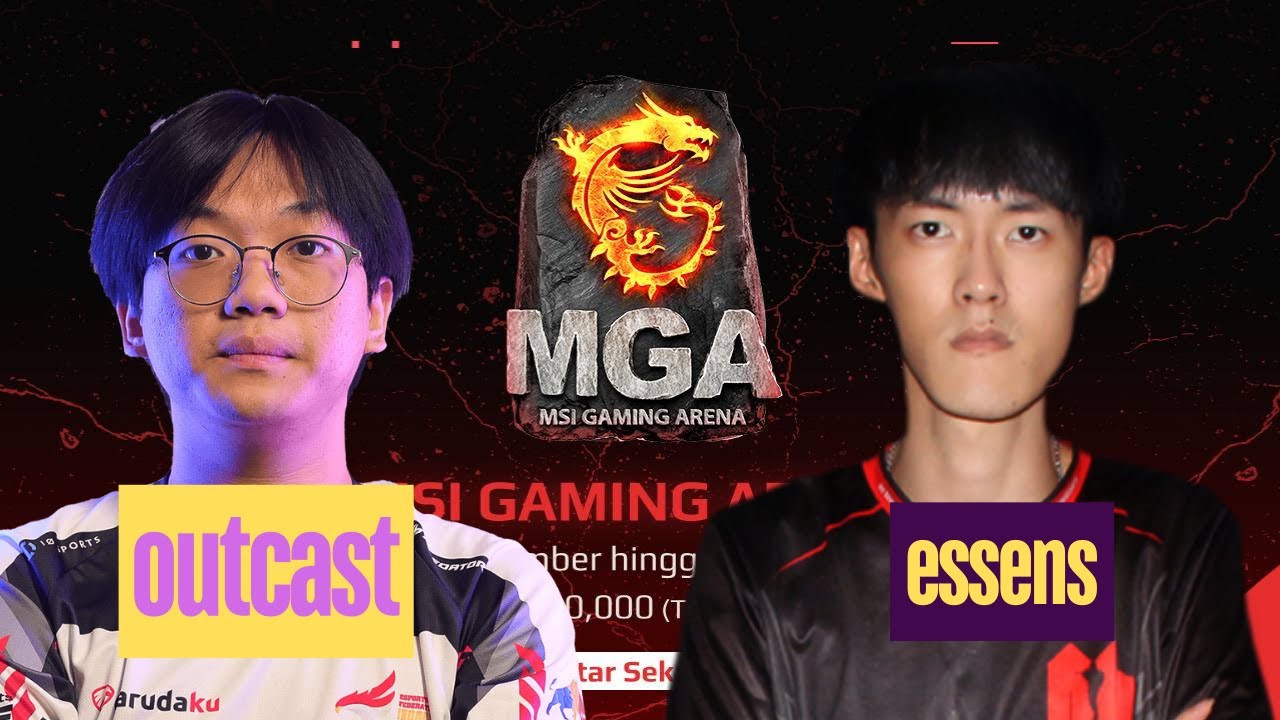 Nobar MSI Gaming arena | Team Outcast vs Essence - YouTube