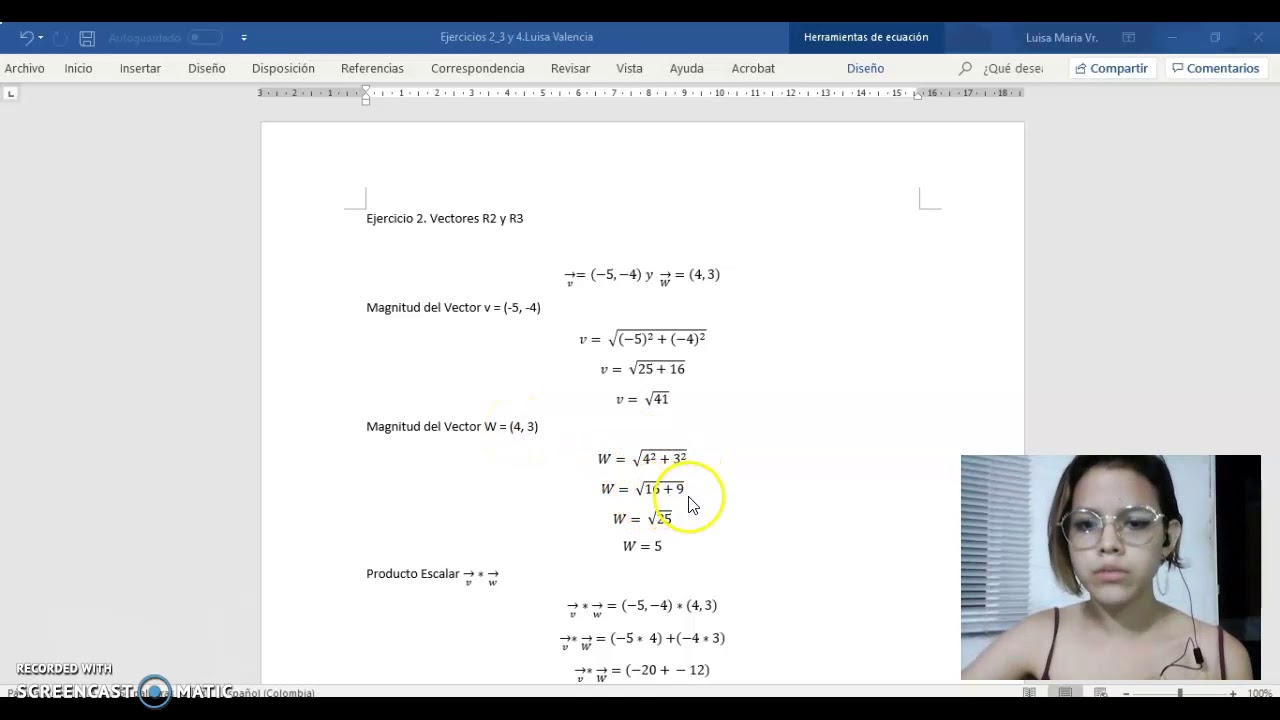 Ejercicio 2. Vectores R2 y R3 - YouTube