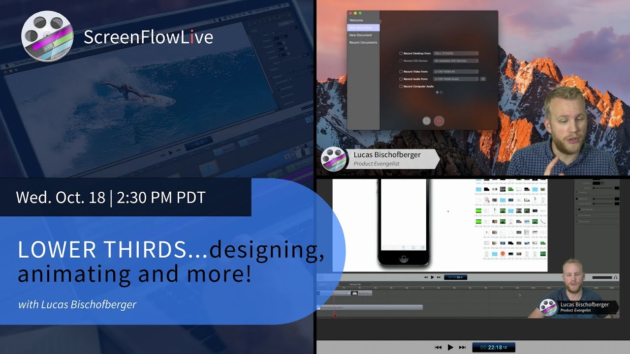 Lower Thirds - Designing, Animating and more! - YouTube