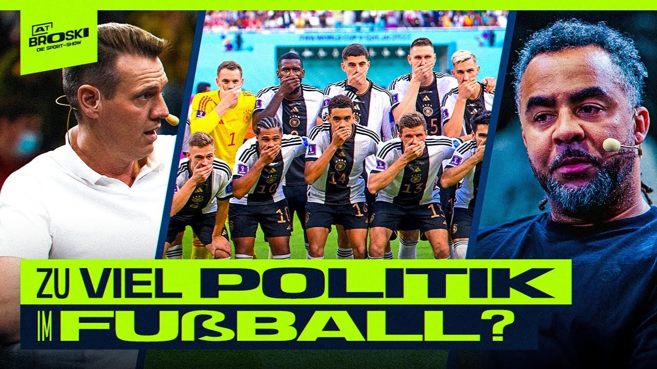 Zu viel Politik im Fußball? 🤔 | At Broski - Die Sport Show - YouTube