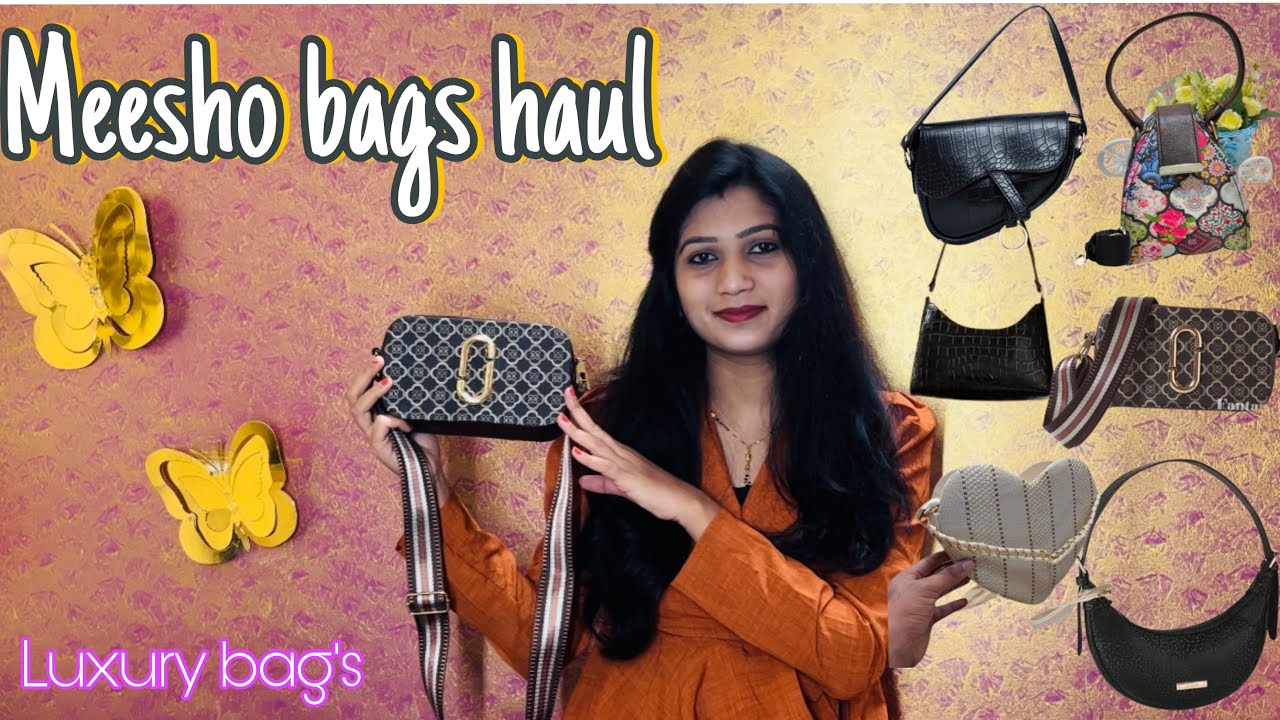 Meesho Bags Haul Starting Rs140 || meesho luxury bags haul 👜 || meesho ...