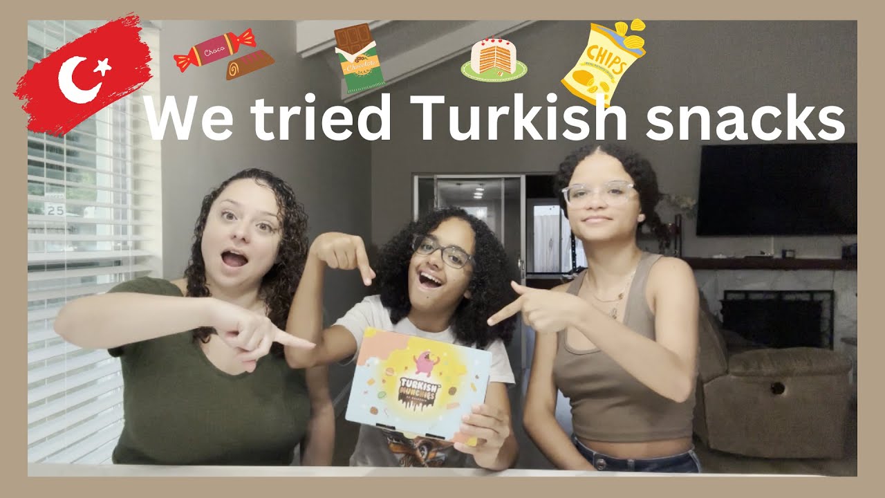 WE TRIED TURKISH SNACKS| Vlog #40 - YouTube