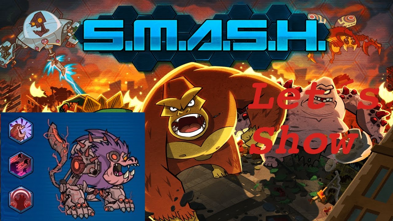 LET´S SHOW RED ROMPUS l SMASH MONSTERS - YouTube
