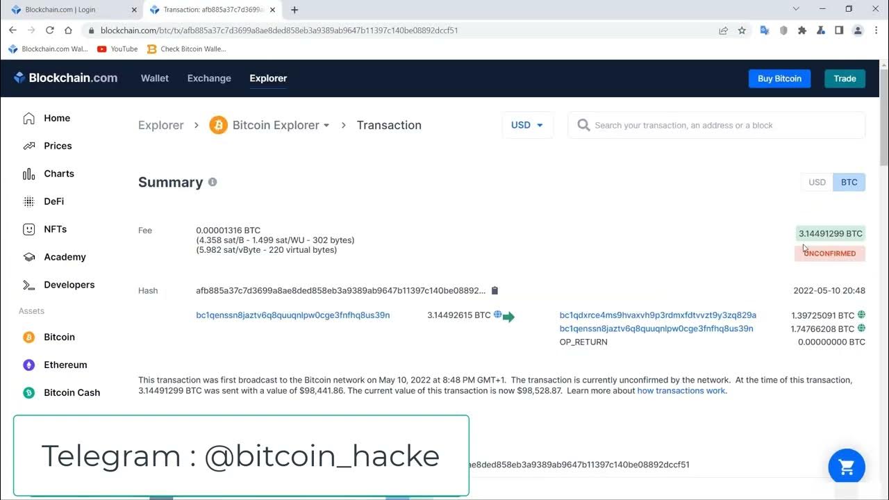 BLOCKCHAIN UNCONFIRMED HACK SCRIPT NOVEMBER 2022 GENERATES UNLIMITED ...