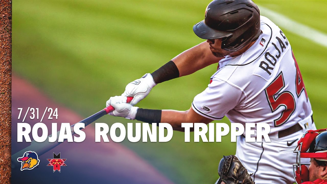 7.31.24 - Rojas Round Tripper - YouTube