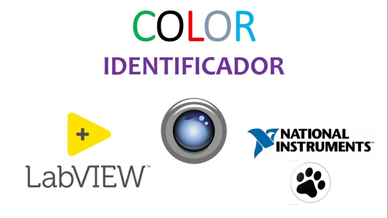 Identificador de colores - VISION LabVIEW 2017 - YouTube