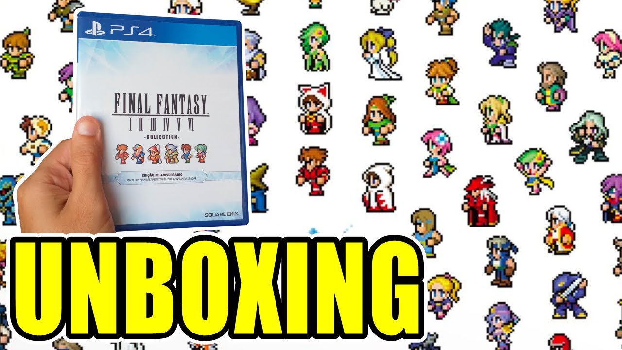 Final Fantasy Pixel Remaster (PS4) Unboxing - YouTube