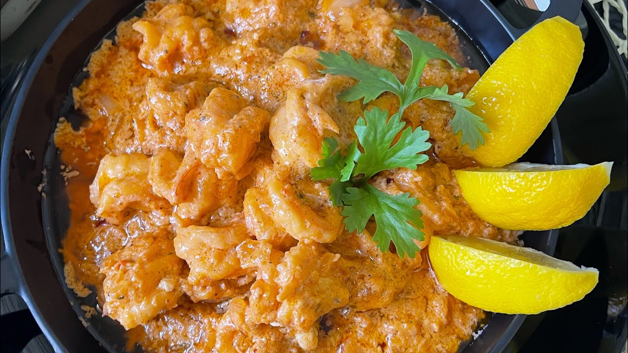 PRAWNS & CRAB PASTE (ALIGUE ) RECIPE - YouTube