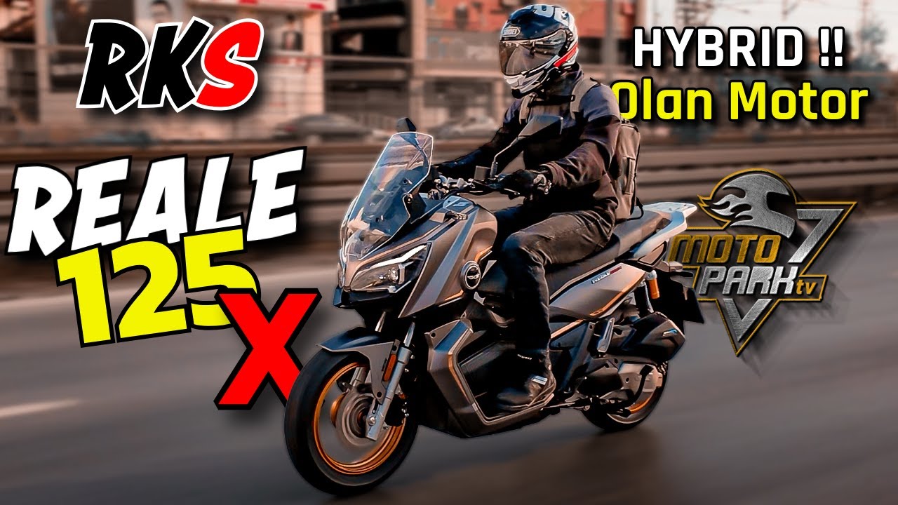HYBRID OLAN SCOOTER !! / RKS-QJ REALE 125 X / FRECCİA'NIN YENİ YÜZÜ ...