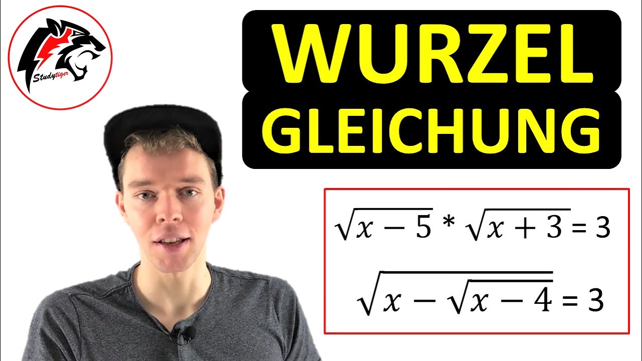 WURZELGLEICHUNGEN (mit 2 Wurzeln) | Mathe Tutorial - YouTube