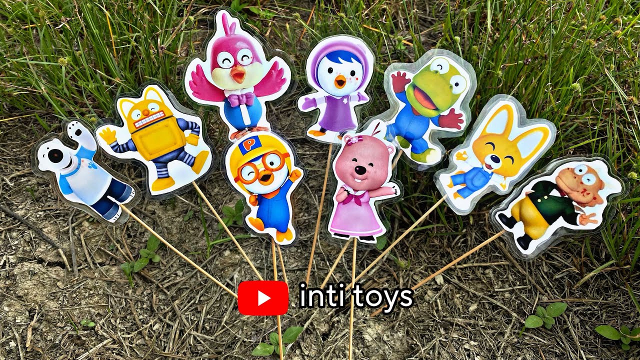 Pororo | Bermain Dan Mencari Pororo, Crong, Poby, Patty, Looppy, Edy ...