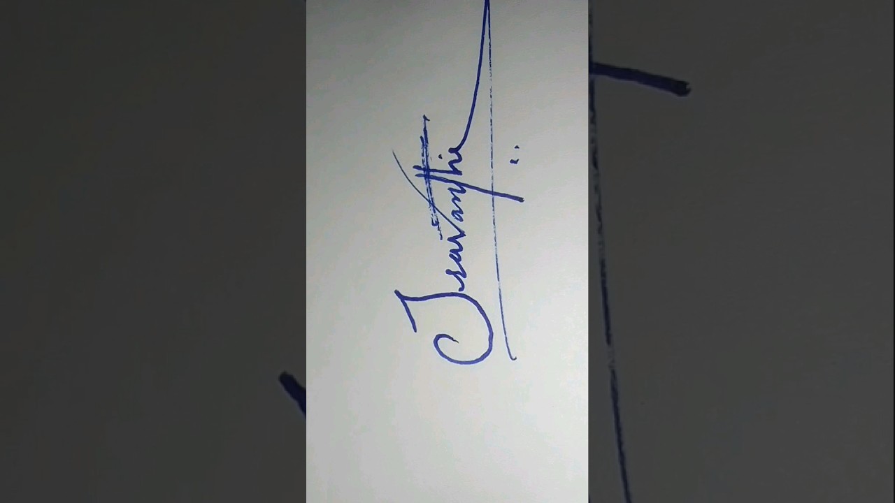 Sravanthi Signature #signaturedesign #shortvideoviral - YouTube