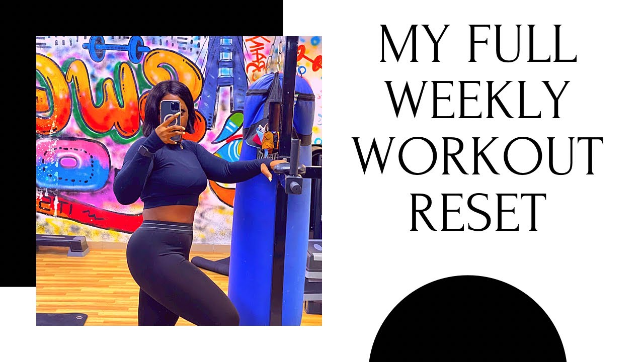 MY TOTAL BODY RESET WORKOUT | FULL WEEKLY WORKOUT. INSANE results ...