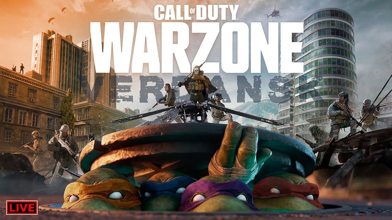 🔴LIVE - BLACK OPS 6 WARZONE (VERDANSK TURTLE STYLE!) - YouTube
