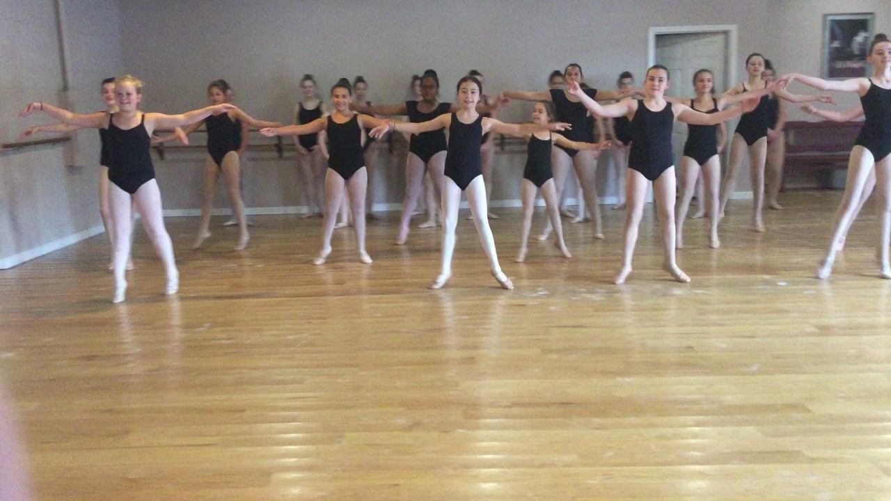 BAD Dance Intensive Camp 2017 ballet combo - YouTube