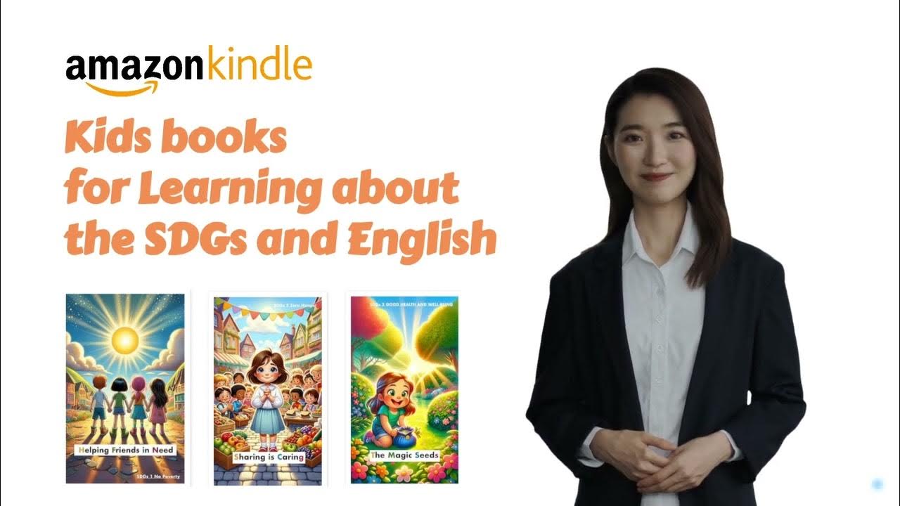 Kids Books for learning about the SDGs and English! [Progress Inc.] - YouTube