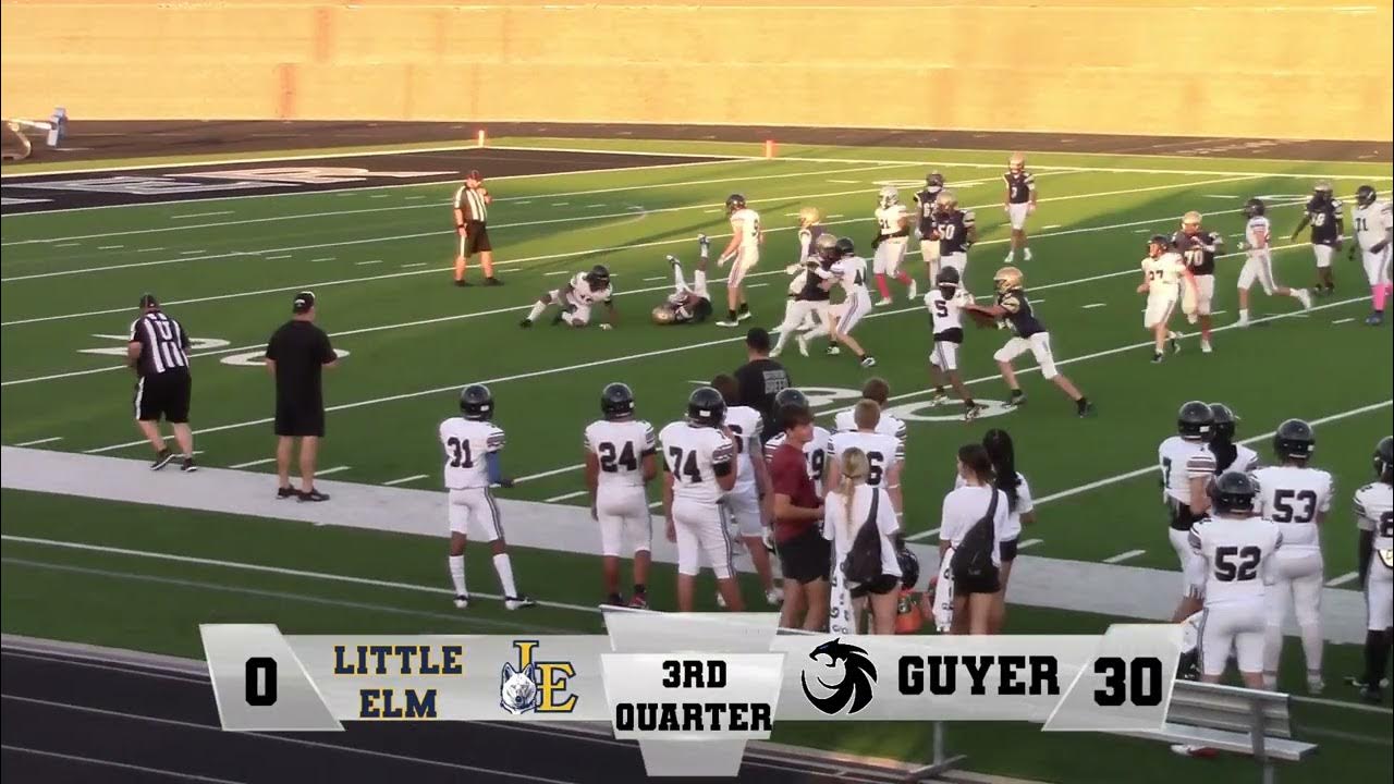2024 Guyer Wildcat Freshman Football (Silver) - Little Elm Lobos vs. Denton Guyer Wildcats - YouTube