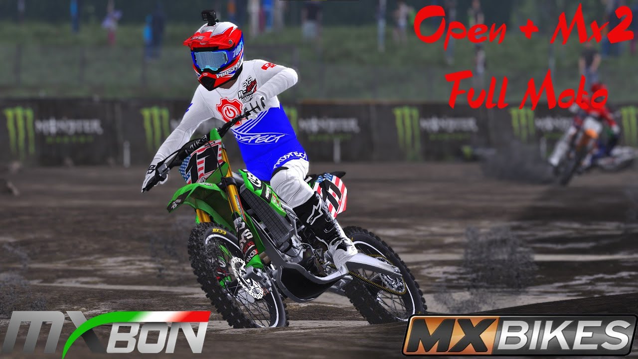 Mx Bikes | 2021 MXBoN Moto 2 - Open + Mx2 - YouTube