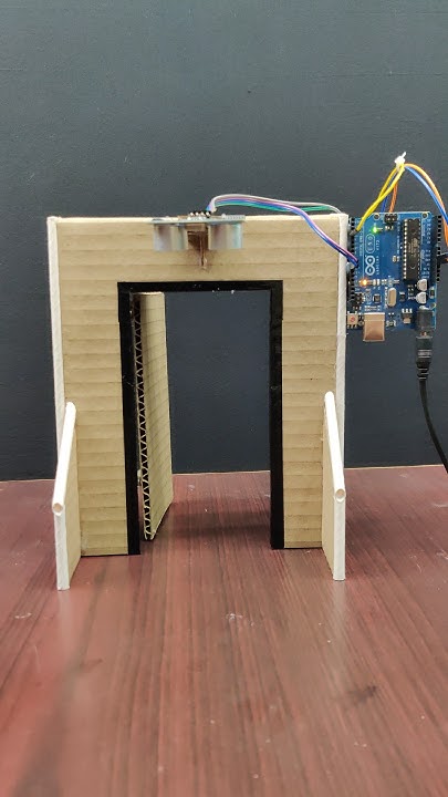 Automatic Door Opening System using Arduino - YouTube