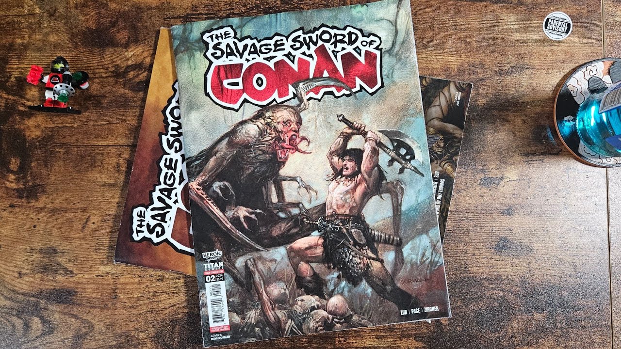 Savage Sword of Conan issue 2 Review - YouTube
