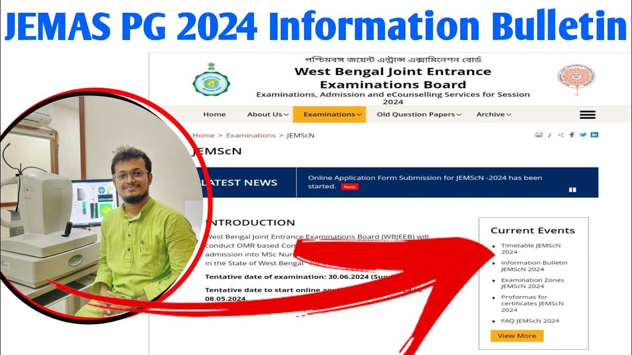 JEMAS (PG) LATEST UPDATE 2024. Information Bulletin of JEMAS (PG) Full ...
