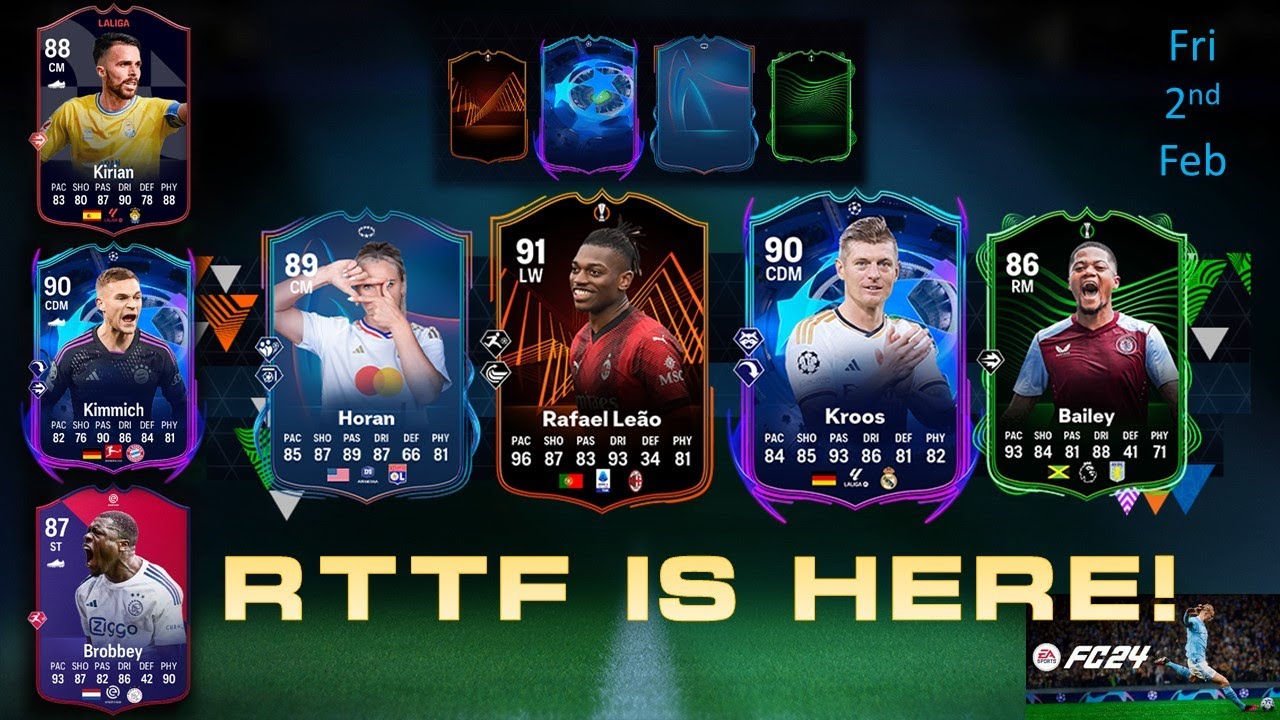 FC24 | RTTF is here! with some INSANE Cards! BIG SBCs! - YouTube