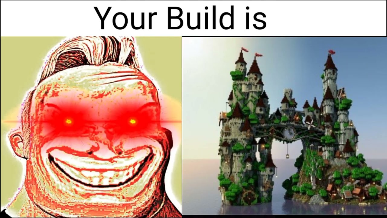 Mr incredible become canny ( you Minecraft build is... ) - YouTube