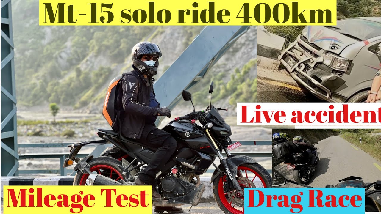 Mt15 highway solo ride 400km | Kathmandu to dhankuta | Live accident ...