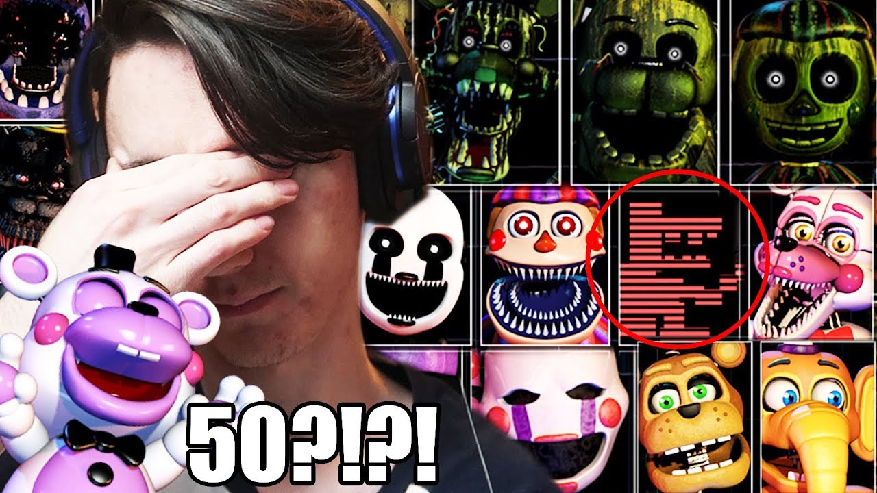 50 ANIMATRONICS?! WHAT IS GOING ON!!! || "ULTIMATE" CUSTOM NIGHT FOR ...