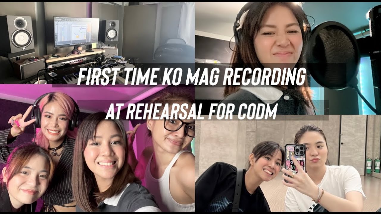 FIRST TIME RECORDING AND REHEARSAL FOR CODM | DOC Z - YouTube