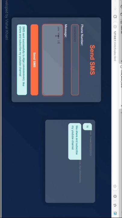#shorts | message send peach | #coding #javascript #html # css #explore #viral #frontend - YouTube