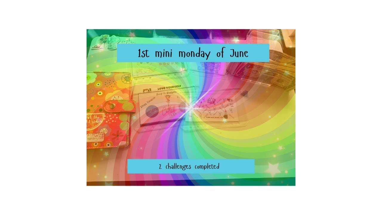 Minni Monday/ completed some challenges! - YouTube