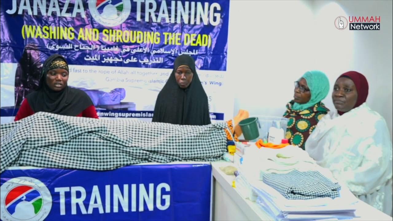 Janaza Training(WASHING AND SHROUDING THE DEAD) - YouTube