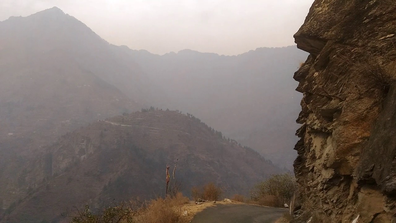 Most Dangerous Road of Inner Himalya in Kullu Manali - YouTube