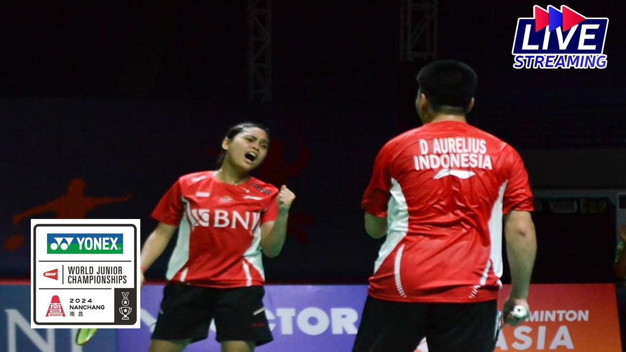 🔴LIVE - Darren/Bernadine vs Wang Zi Heng/Zi Han Cao - BWF World Junior ...