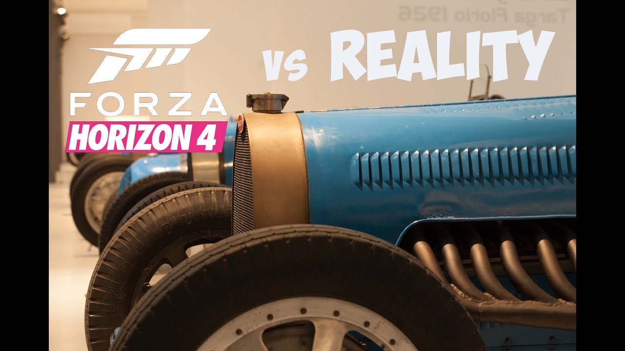 Forza Horizon 4 GAME vs REALITY - YouTube