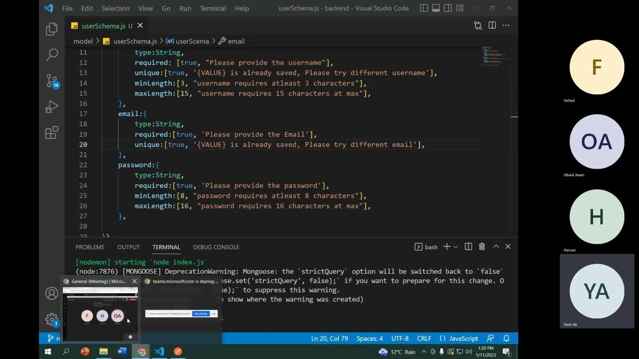 User Authentication System in MERN Stack Application (Part-1) - YouTube
