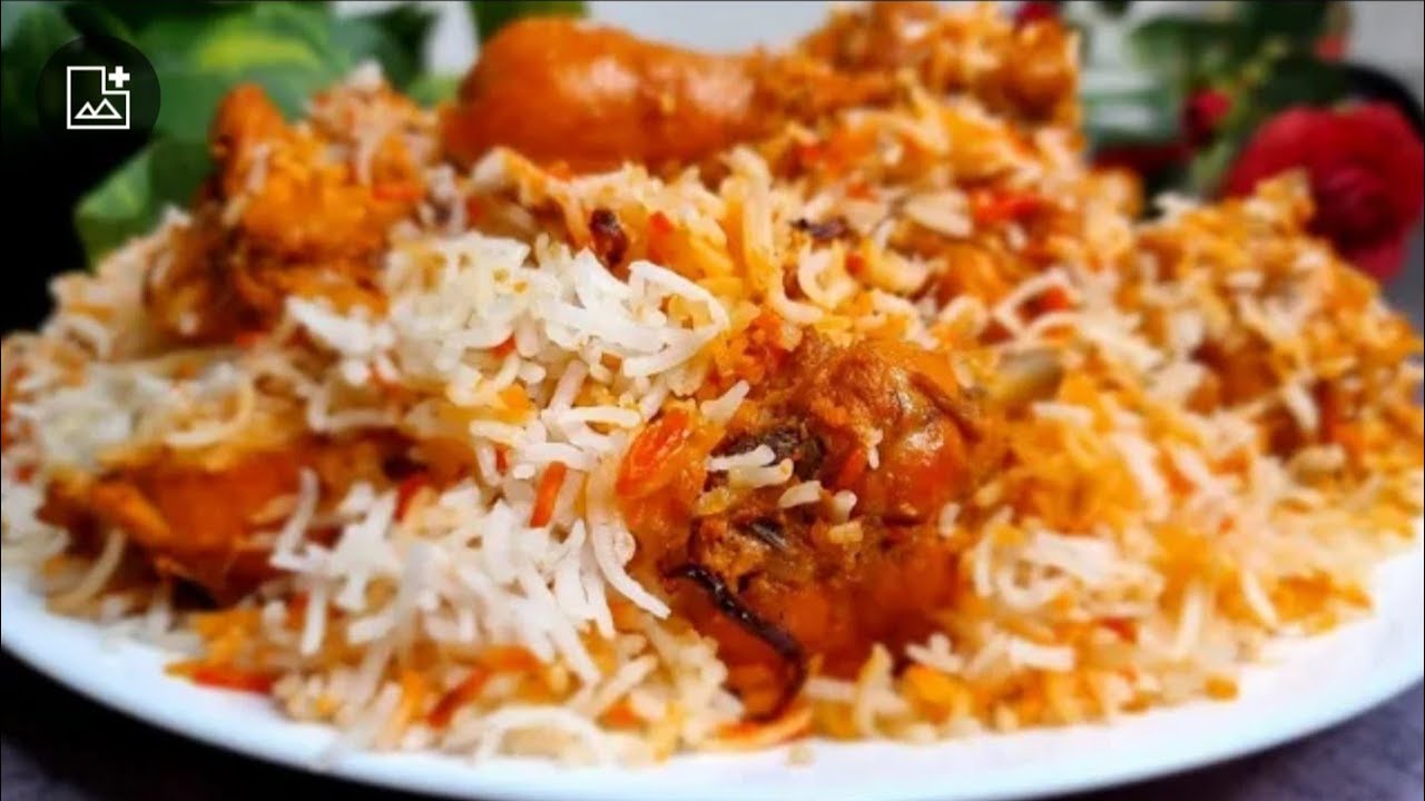 Lucknow Famous Idrees Restaurant Style Chicken Biryani - YouTube