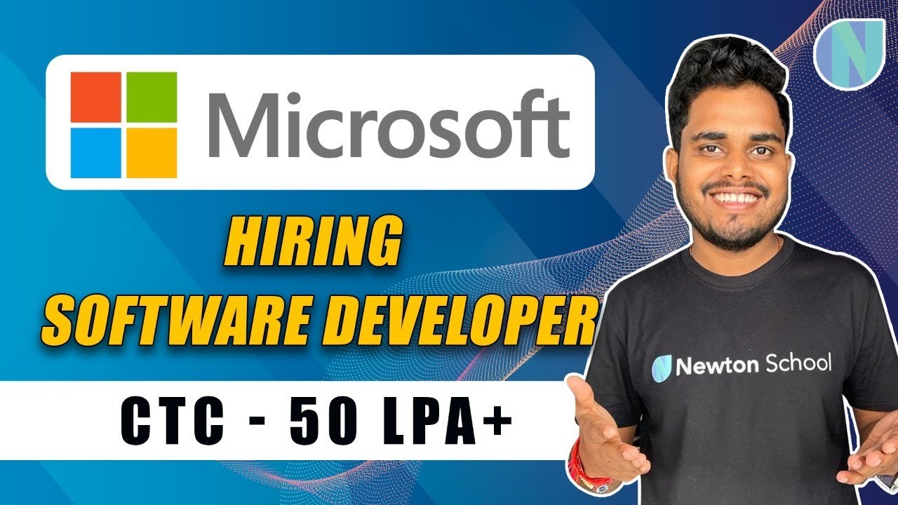 Best Off-Campus Job Opportunity Microsoft Hiring Software Developer ...