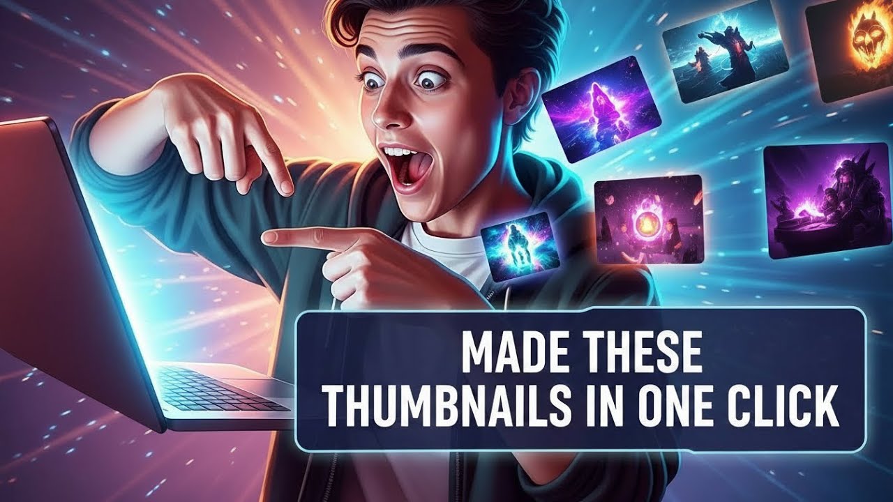 Make Professional Thumbnails Fast with This Free AI Tool - YouTube