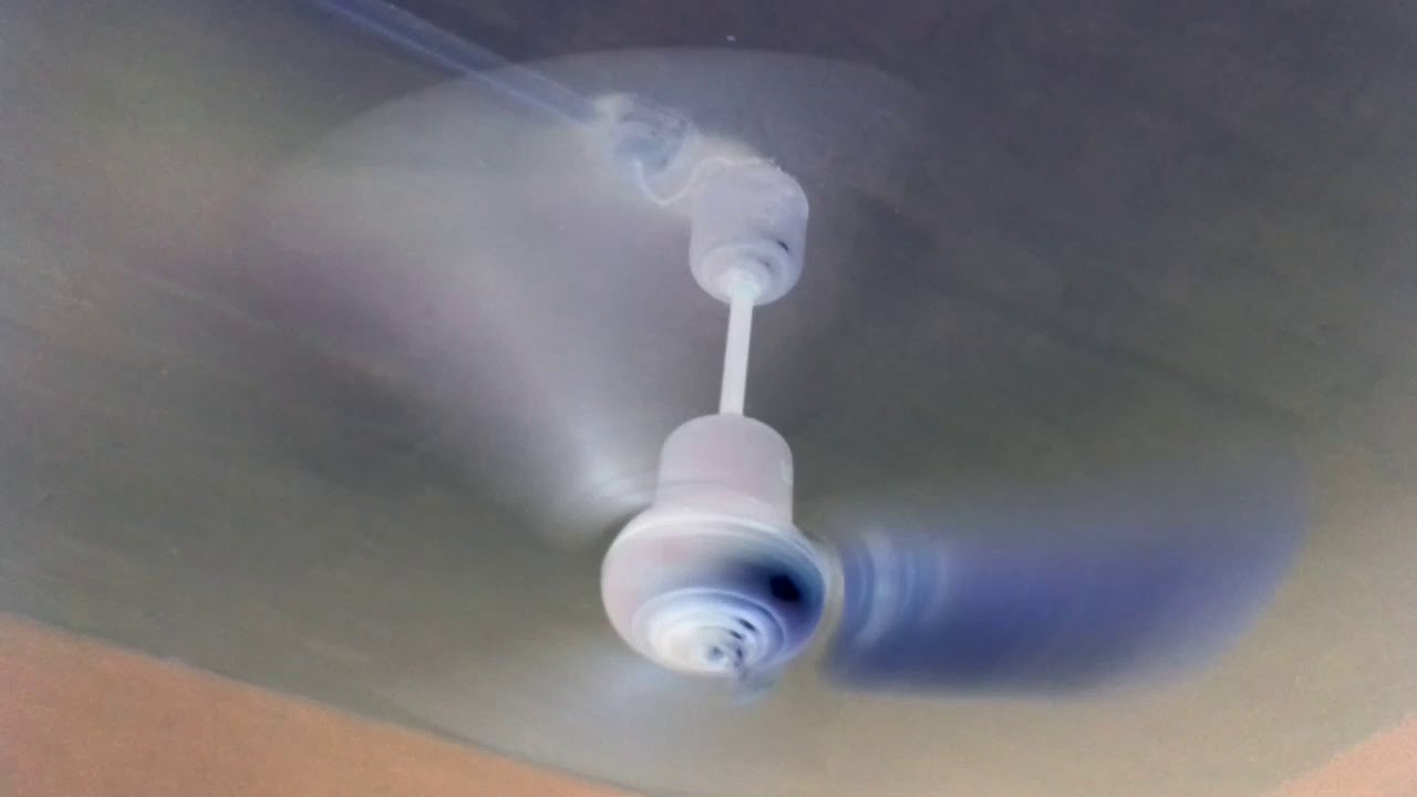 1940s usha deluxe blue ceiling fan in my cousin home - YouTube